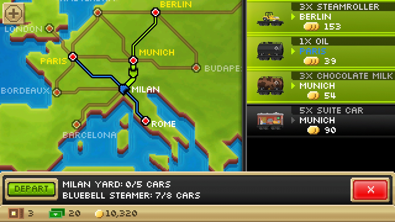 【試玩】將各地火車一手掌握《Pocket Trains》建造遍佈世界的鐵路網路《Pocket Trains》 - 巴哈姆特