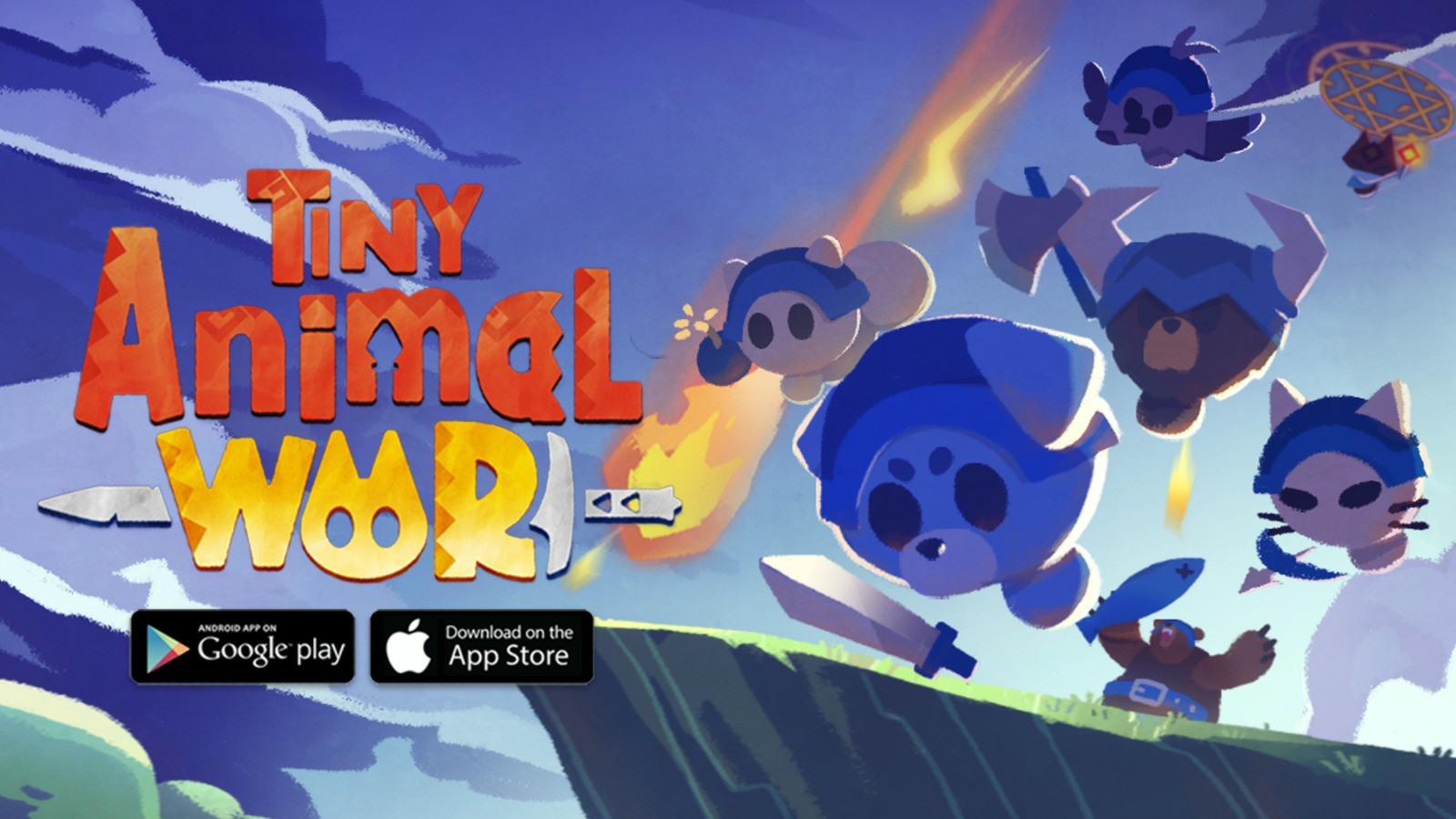 《動物聯萌 Tiny Animal War》雙平台上線 為魔法森林的和平一起奮鬥《TinyAnimalWar》 - 巴哈姆特