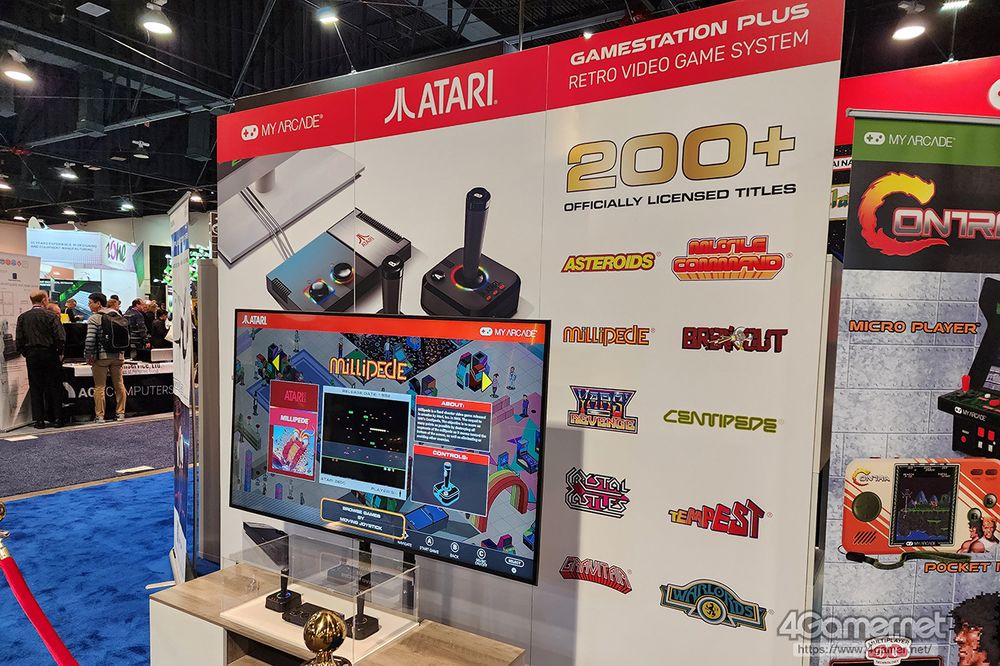 復古迷你主機商「My Arcade」將推出紀念 Atari 五十週年的三款遊戲主機 - 巴哈姆特