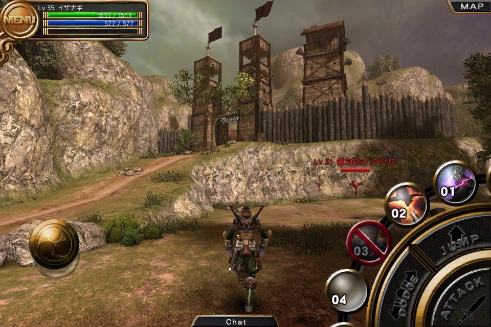 使用 UE3 引擎製作的多人線上手機遊戲《伊邪那岐 Online》測試營運開始《イザナギオンライン》 - 巴哈姆特