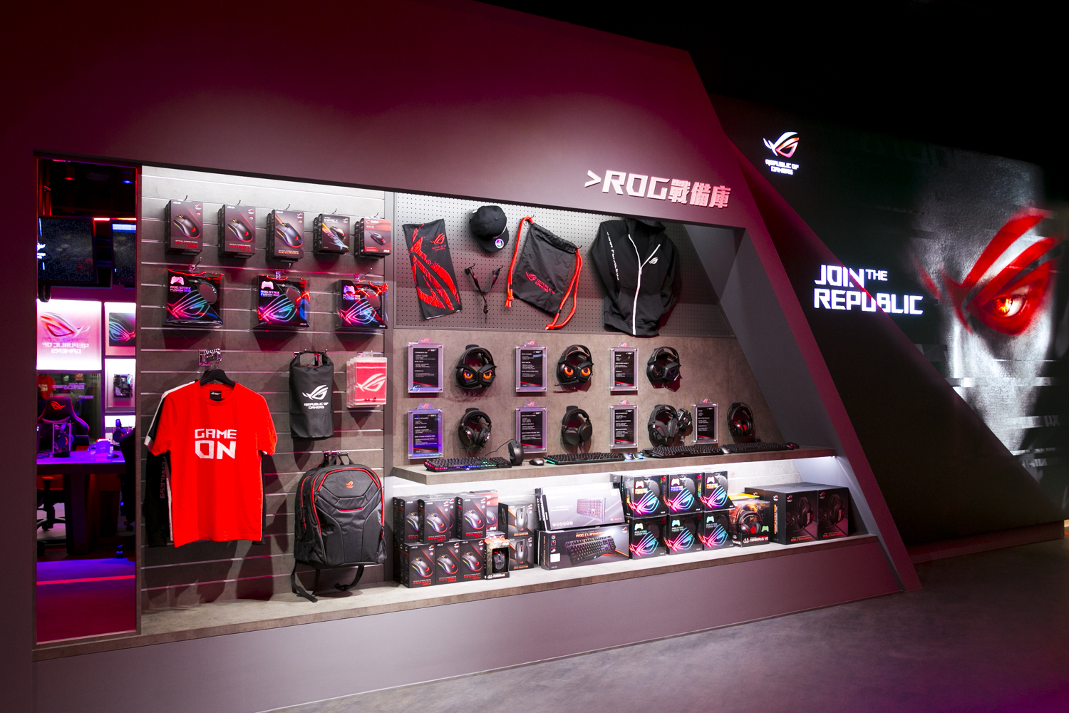 重新改裝的「ROG Store 體驗店」今日正式開幕 為玩家專屬訓練基地及電競聖殿 - 巴哈姆特
