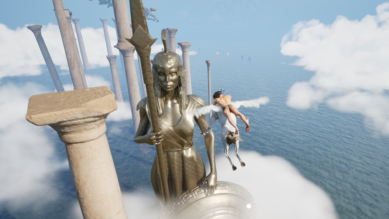 《ALTF4》團隊新作《我不墜落》即將推出 騎著飛馬在無盡的天空盡情翱翔《I dont Fall》 - 巴哈姆特