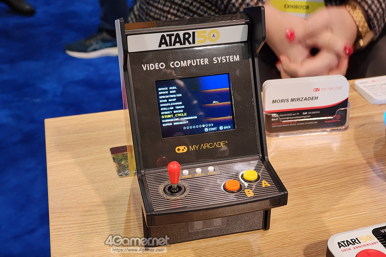 復古迷你主機商「My Arcade」將推出紀念 Atari 五十週年的三款遊戲主機 - 巴哈姆特