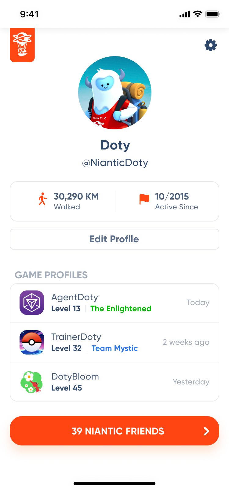 Niantic 翻新個人檔案 包含管理自己的 Niantic ID 還有更多特色功能 - 巴哈姆特