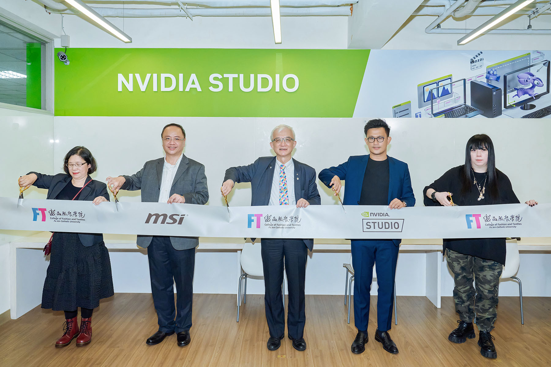 微星科技攜手 NVIDIA 與輔仁大學正式啟用「NVIDIA Studio x MSI 協作空間」 - 巴哈姆特