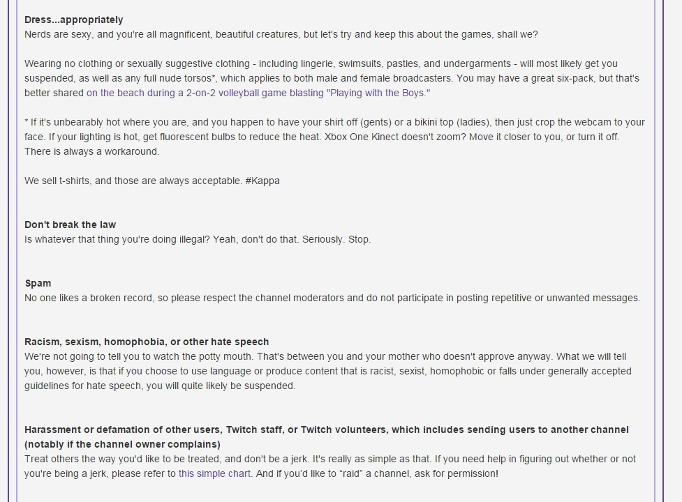 Twitch 公布新使用規則 直播時禁止帶有具情色行為或內容 - 巴哈姆特