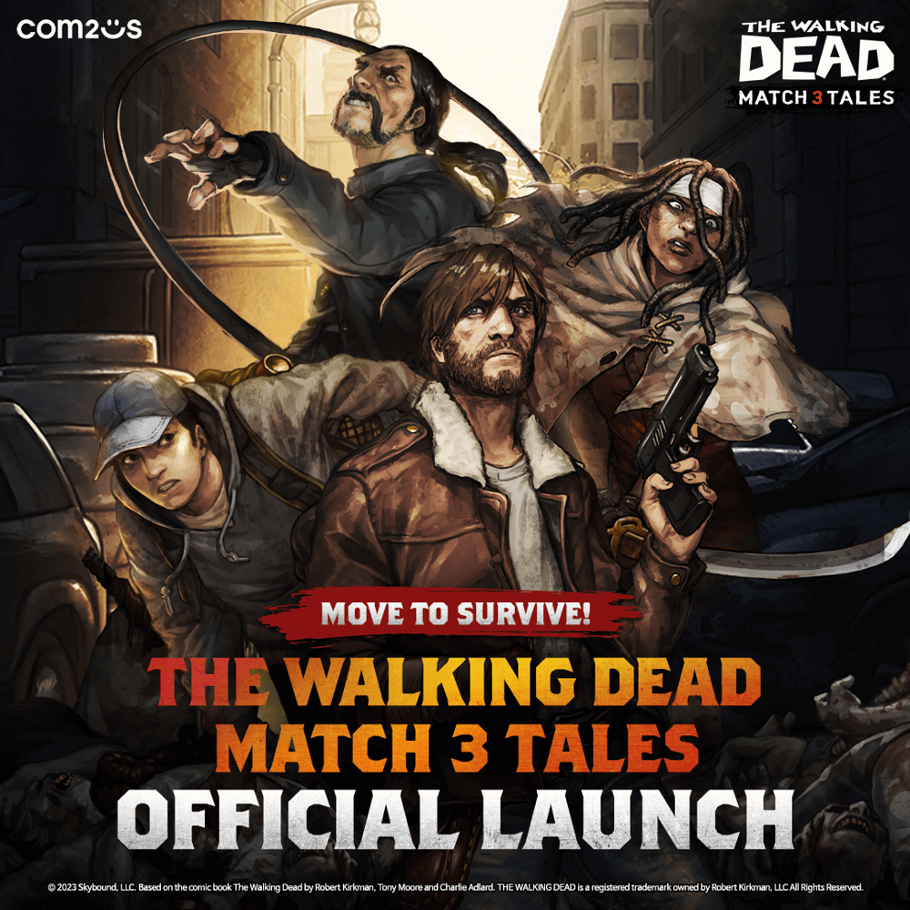 「陰屍路」IP三消 RPG《The Walking Dead Match 3 Tales》全球正式上市《The Walking Dead ...