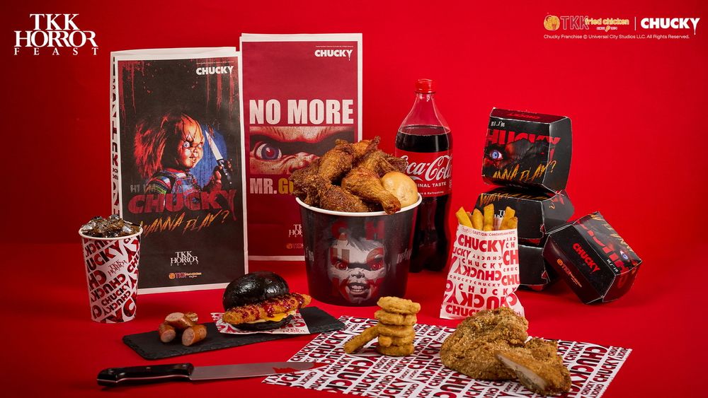 頂呱呱首屆「TKK HORROR FEAST」攜手《鬼娃恰吉》萬聖節搞鬼推出限定餐點及限量玩具 - 巴哈姆特