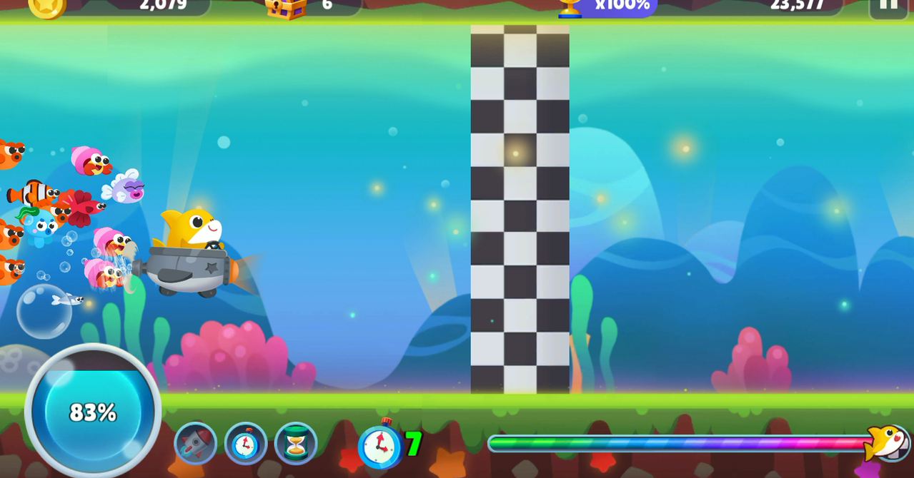 人氣兒歌「Baby Shark」IP 改編遊戲《鯊魚寶寶逃亡》上市 帶領鯊魚寶寶拯救朋友家人《Baby Shark Runaway》 - 巴哈姆特