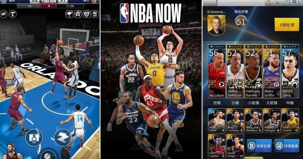 NBA 官方授權籃球遊戲《NBA NOW》雙平台同步推出 與球星們攜手邁向總冠軍《NBA NOW》 - 巴哈姆特