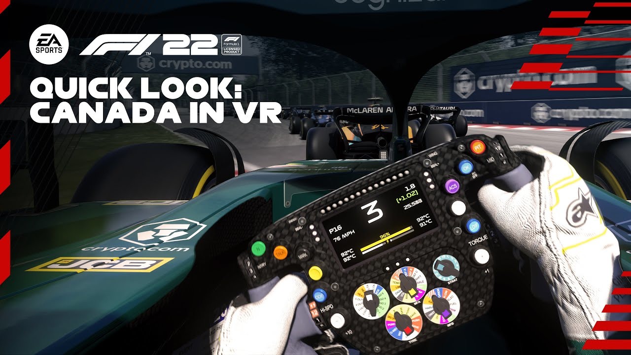 EA SPORTS《F1 22》PC 專屬虛擬實境功能實機畫面搶先曝光《F1 22》 - 巴哈姆特