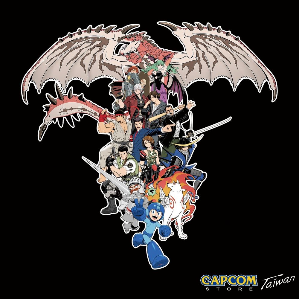 官方授權快閃店「CAPCOM POP-UP Store in Taiwan」多款商品搶先公開 - 巴哈姆特