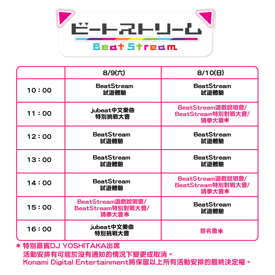 【漫博 14】KONAMI 最新音樂遊戲機台《BST 動漫音樂》確定參展《BeatStream》 - 巴哈姆特