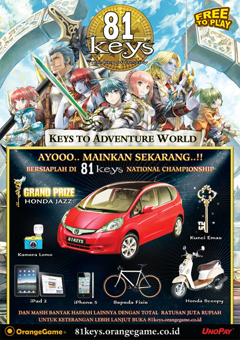 華義自製《81Keys》搶占海外市場 印尼、中國大陸相繼上市《81keys：Chants Praises the Dark Night of ...