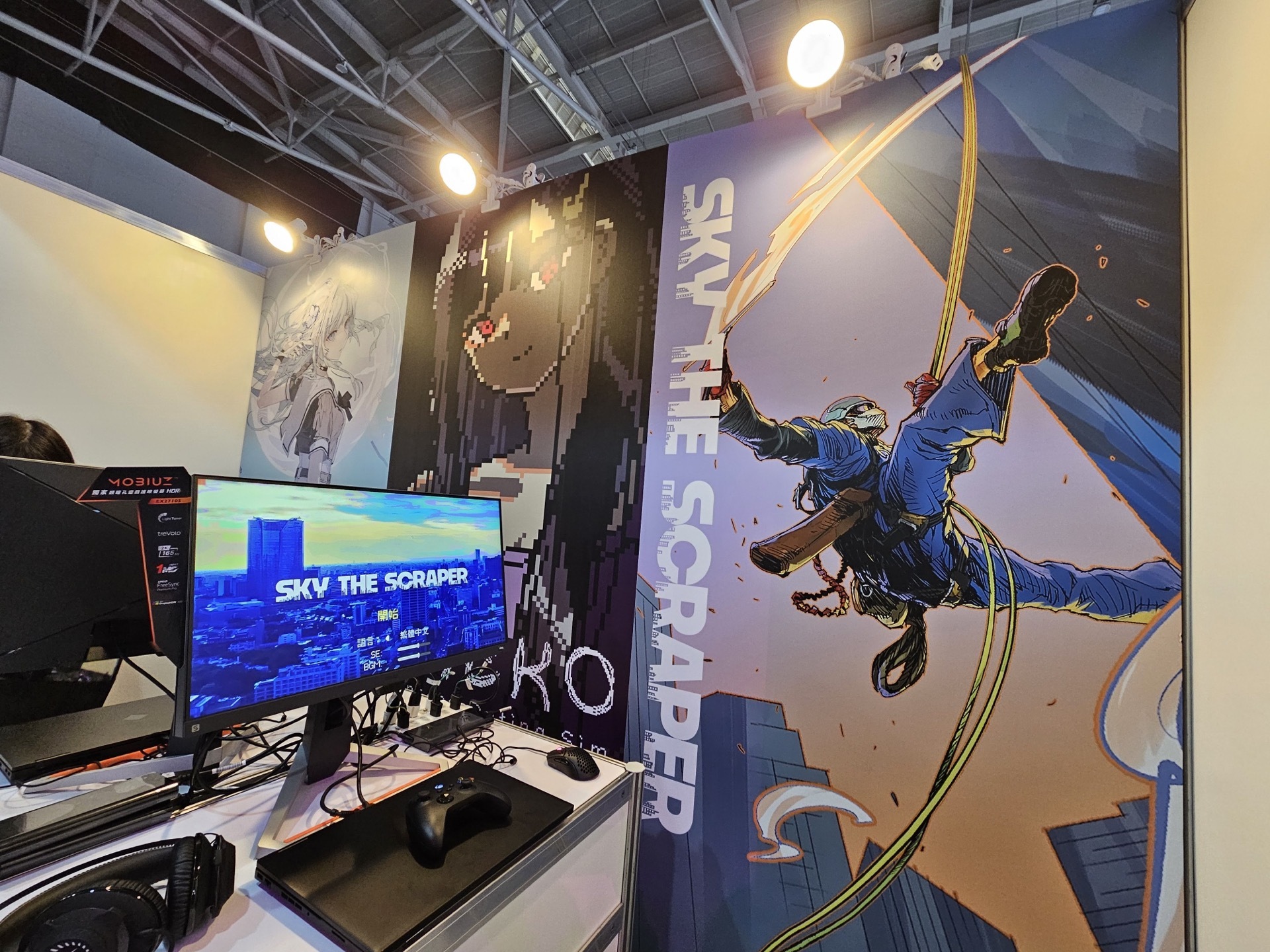 【TpGS 24】懸吊動作遊戲《高空清潔工》試玩 體驗底層打工青年的逐夢人生《SKY THE SCRAPER》 - 巴哈姆特