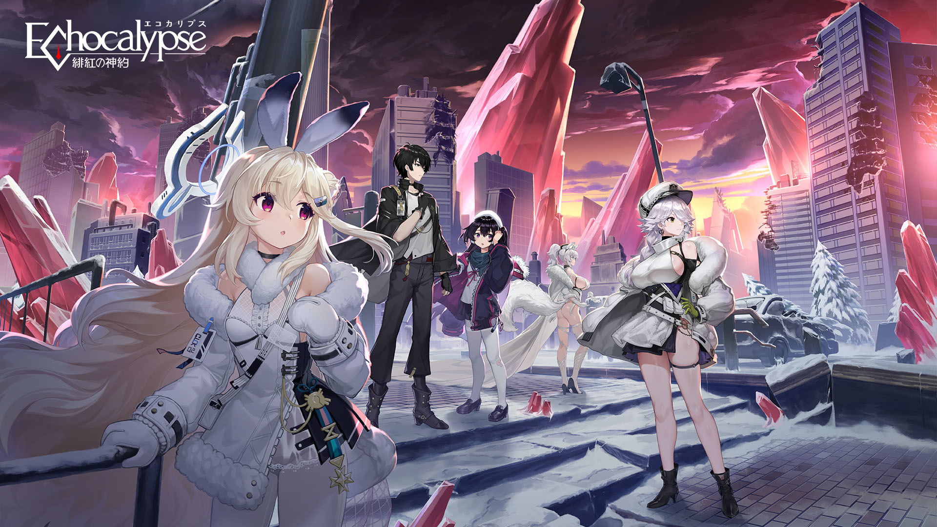 獸娘 x 終末世界主題 RPG《Echocalypse：緋紅的神約》於日本展開事前登錄 釋出宣傳影片《Echocalypse -緋紅の神約-》 - 巴哈姆特