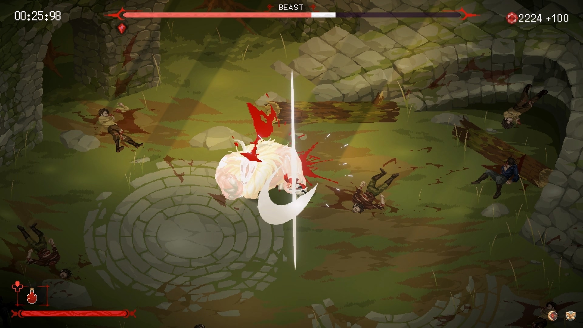 【試玩】黑暗奇幻動作遊戲《紅眼露比》試玩版搶先體驗 搭配「護符」嘗試不同戰鬥風格《Rubinite》 - 巴哈姆特