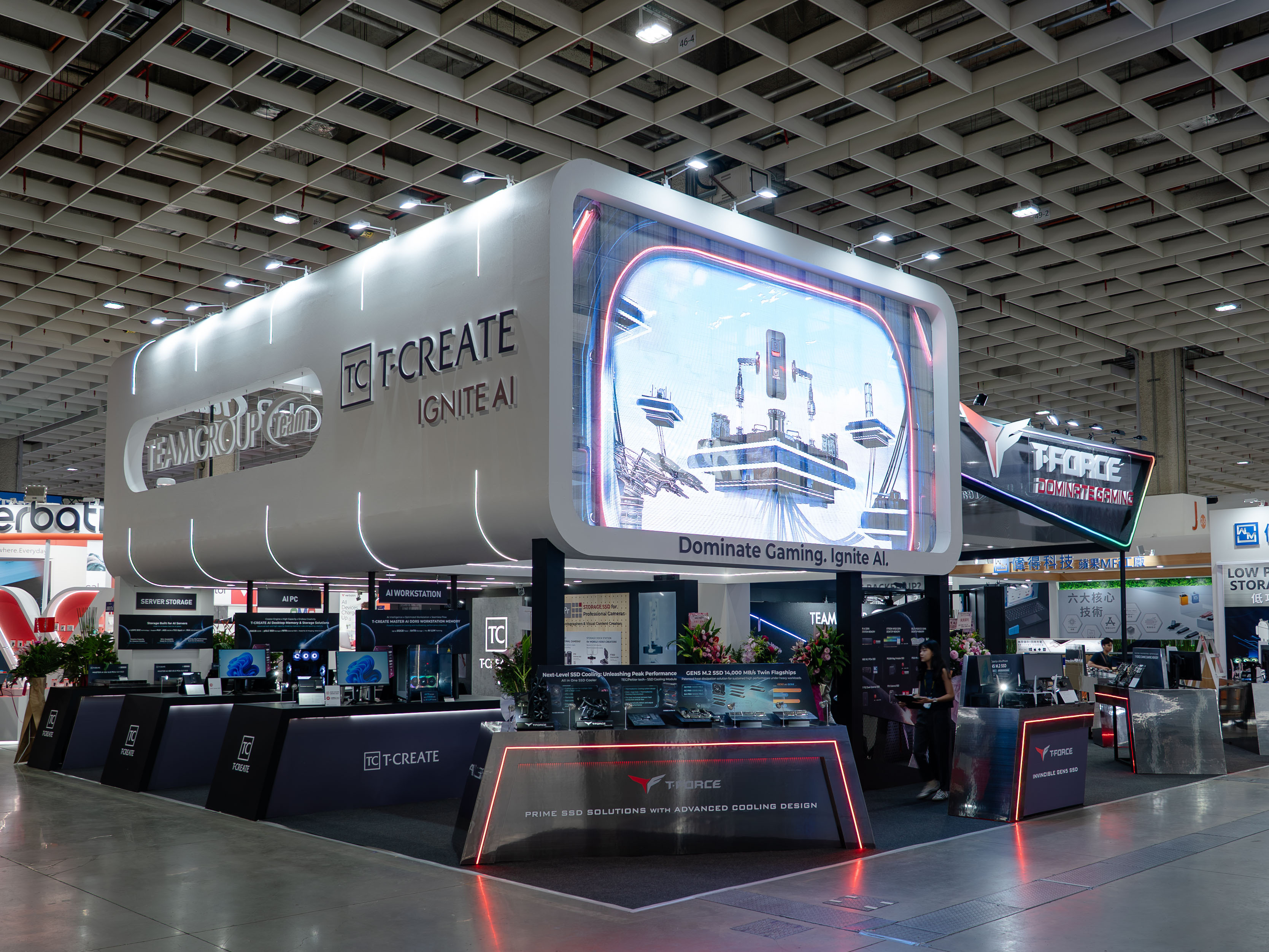 十銓科技 COMPUTEX 2025 攤位正式公開 以「啟動 AI．遊戲巔峰」為主題展示多項新產品 - 巴哈姆特