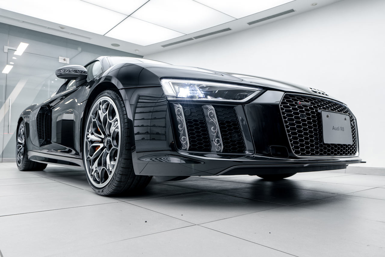 世界僅此一台的《FFXV》限量跑車「The Audi R8 Star of Lucis」明日開放競標《Kingsglaive Final ...