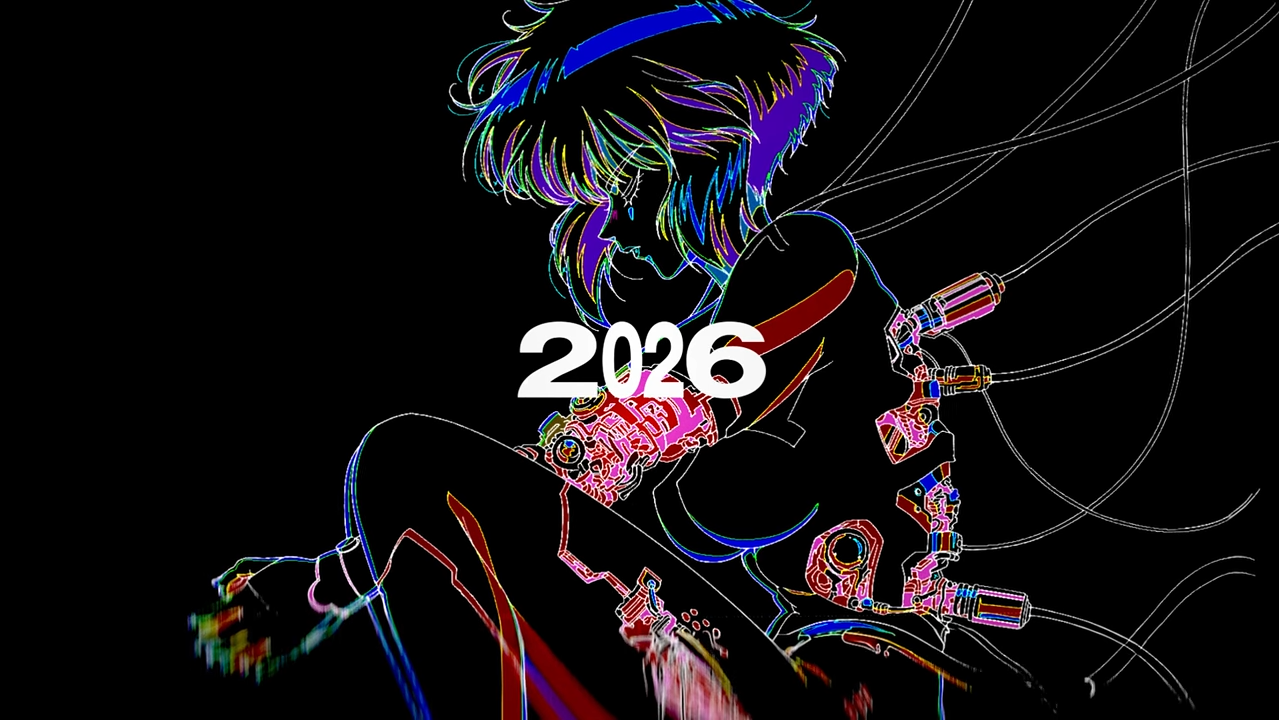 《攻殼機動隊》新作電視動畫公開作品標誌 插畫家空山基負責設計《The Ghost In The Shell 2026》 - 巴哈姆特