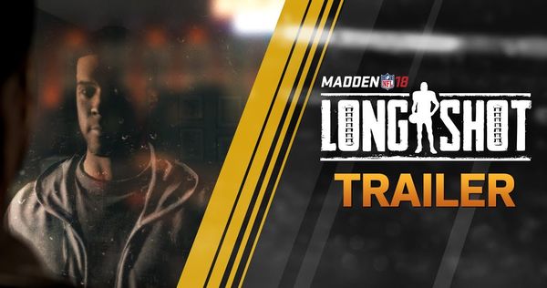 【E3 17】《勁爆美式足球 18》曝光「Longshot」宣傳影片《Madden NFL 18》 - 巴哈姆特