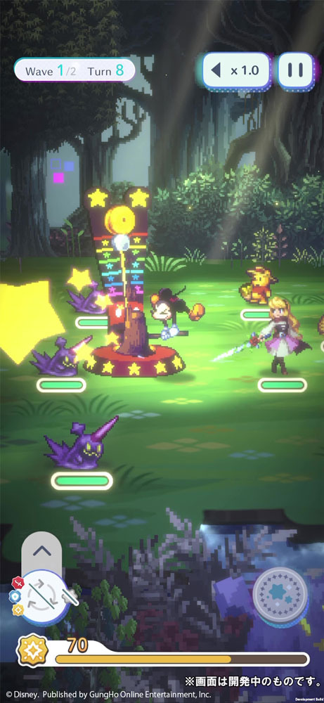 《Disney Pixel RPG》事前預約突破 20 萬人 官方釋出遊戲實機影片《ディズニー ピクセル RP》 - 巴哈姆特