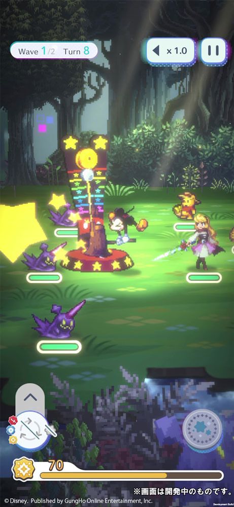 《Disney Pixel RPG》事前預約突破 20 萬人 官方釋出遊戲實機影片《ディズニー ピクセル RP》 - 巴哈姆特