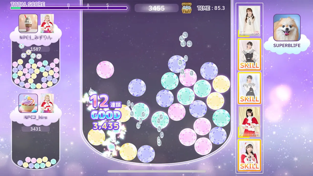 ＝LOVE、≠ME、≒JOY 三團同台益智遊戲《IKONOIJOY Puzzle》於日本推出《イコノイジョイパズル》 - 巴哈姆特