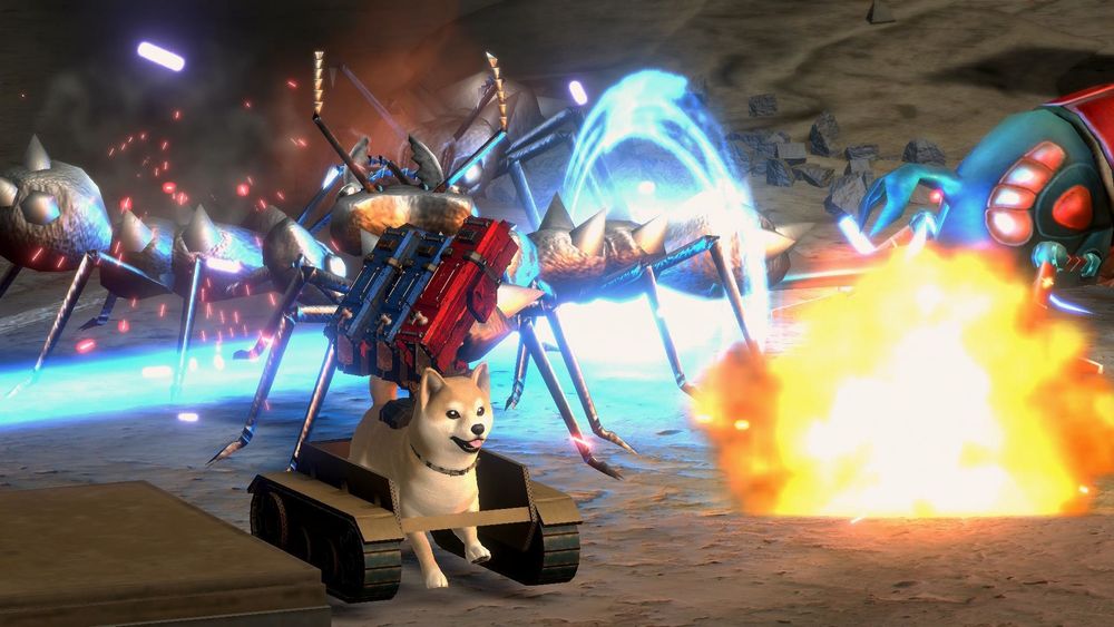 《坦克戰狗》公布讓狗狗化身為坦克與車輛等載具的 “犬用載具風格裝備”《METAL DOGS》 - 巴哈姆特