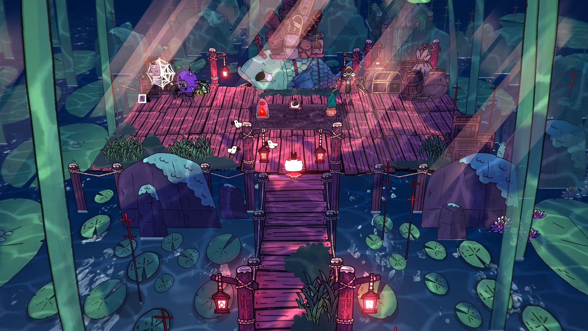 各路貴人現身！邪教養成遊戲《進擊羔羊傳說》最新預告片公開《Cult of the Lamb》 - 巴哈姆特