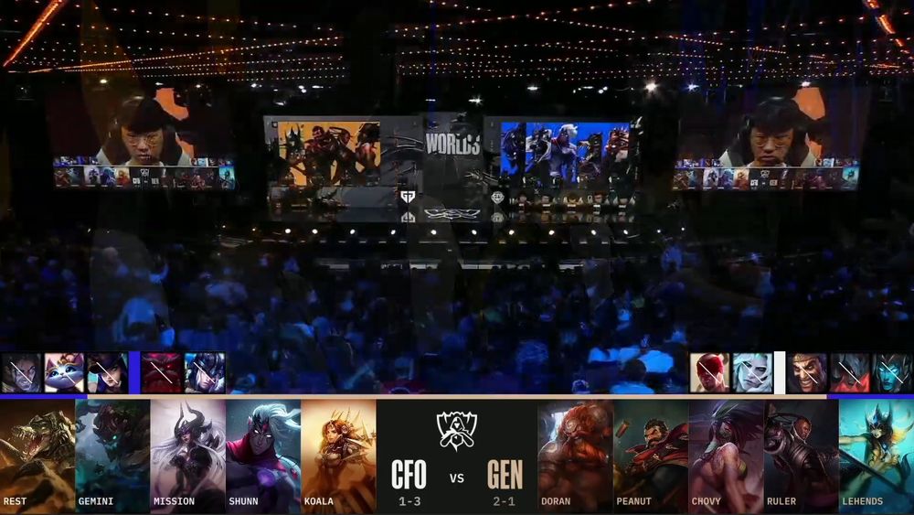 《英雄聯盟》2022 世界大賽 D 組小組賽落幕 GEN 加賽贏下 RNG 以小組第一晉級八強《League of Legends》 - 巴哈姆特