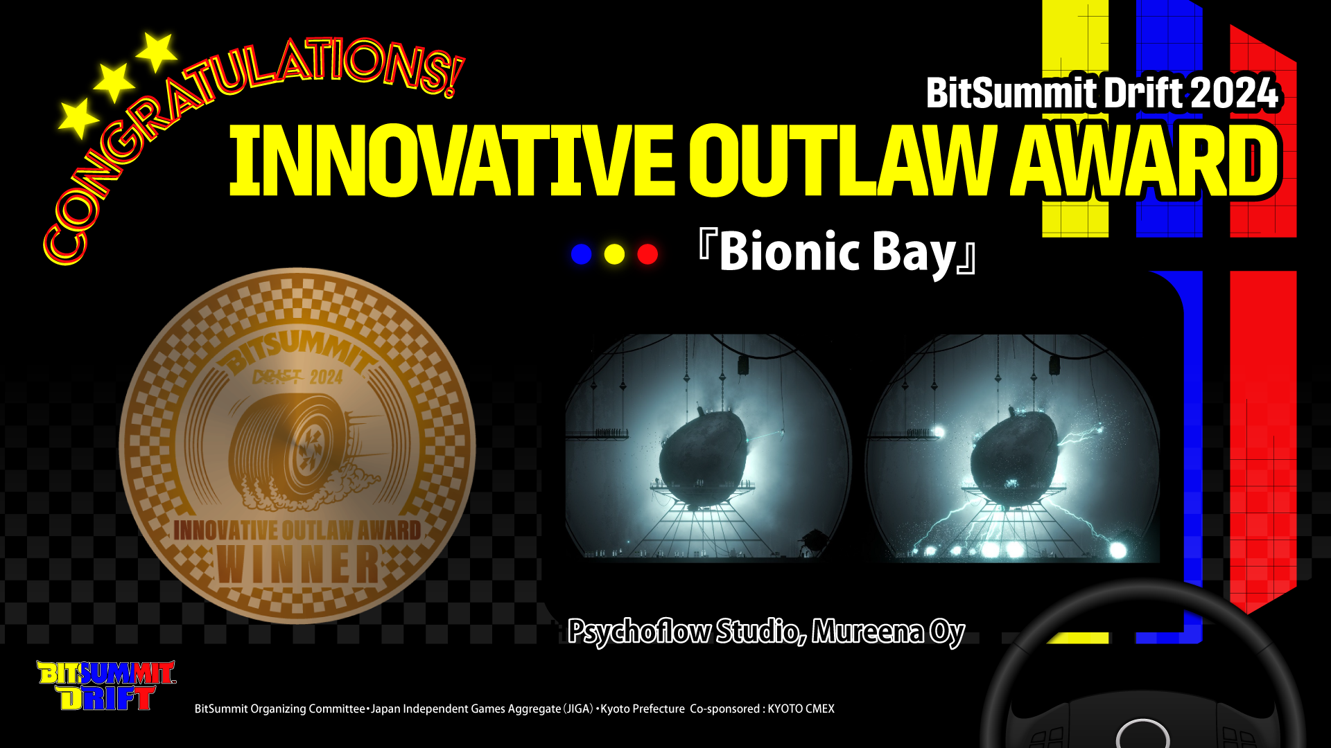 【BitS24】台北電玩展領本土團隊出海 《九日》《Bionic Bay: 換影循跡》奪日本最大獨立遊戲展會獎項 - 巴哈姆特