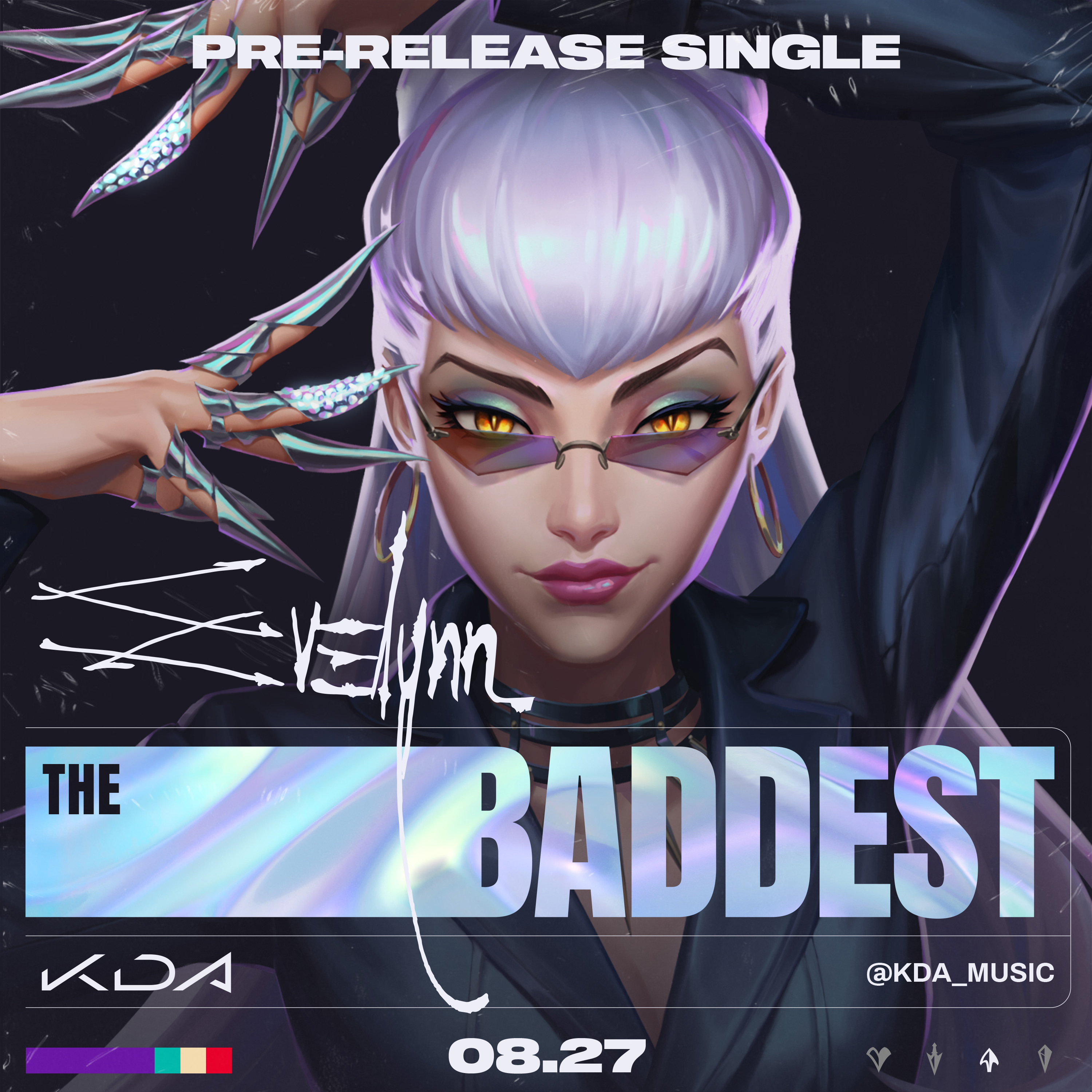 《英雄聯盟》虛擬音樂團體 K/DA 回歸 公開全新單曲《The BADDEST》《League of Legends》 - 巴哈姆特