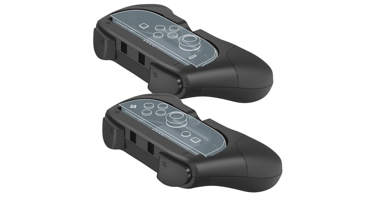 CYBER Joy-Con 2 控制器迷你輔助握把組 - 巴哈姆特