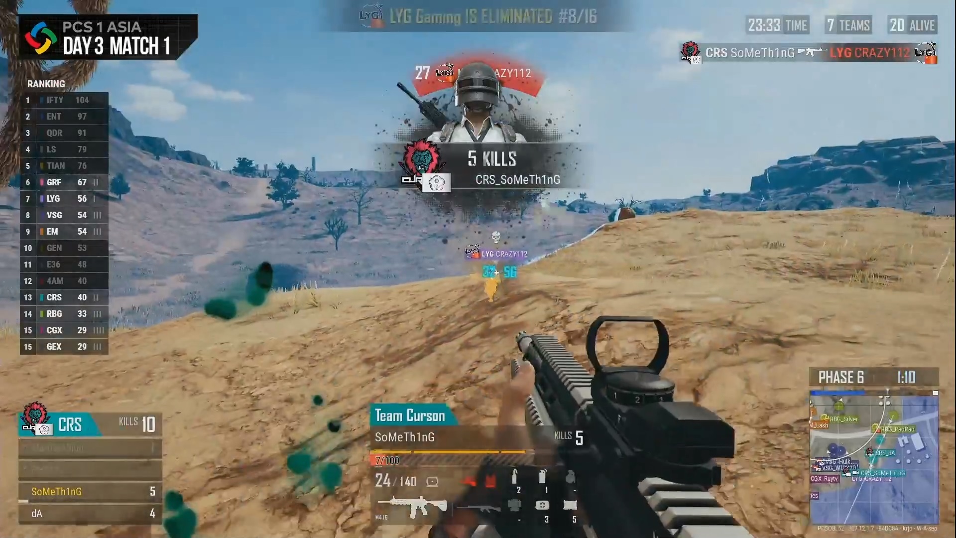 《絕地求生》PCS1 洲際賽落幕 亞洲賽區由中國隊伍 iFTY 奪冠《PUBG: BATTLEGROUNDS》 - 巴哈姆特