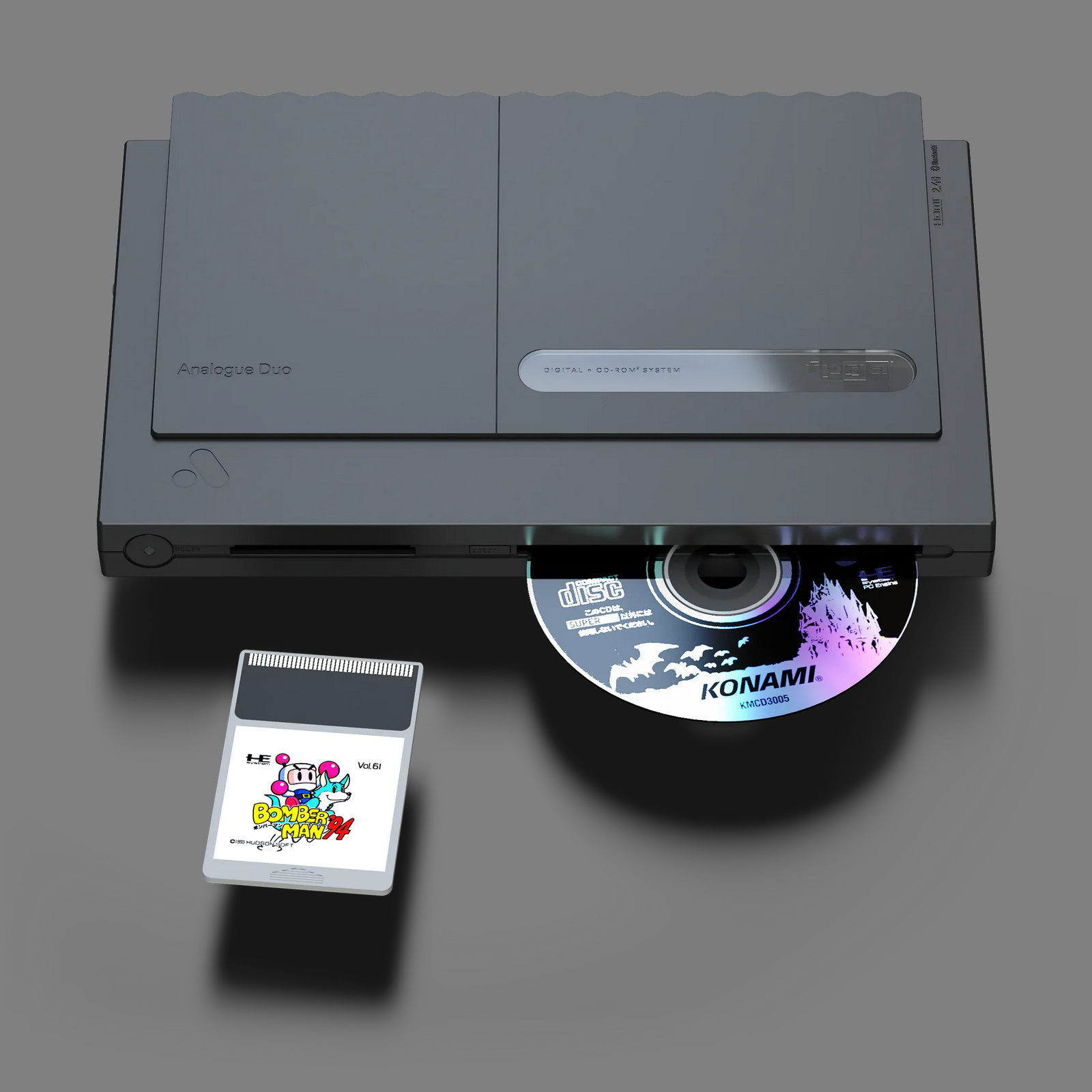 PCE 相容主機「Analogue Duo」2021 年登場 採硬體 FPGA 重現原版主機手感 - 巴哈姆特