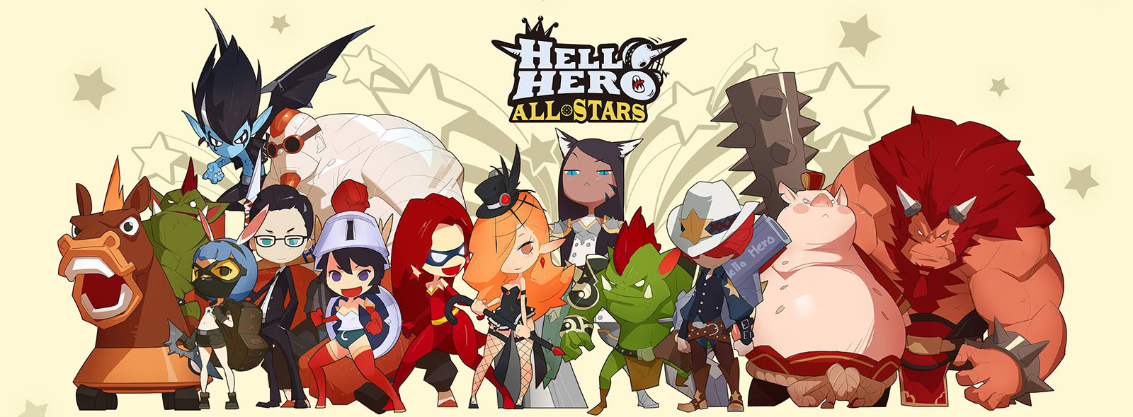 《你好英雄》系列最新作《Hello Hero All Stars: Idle RPG》正式推出《Hello Hero All Stars ...