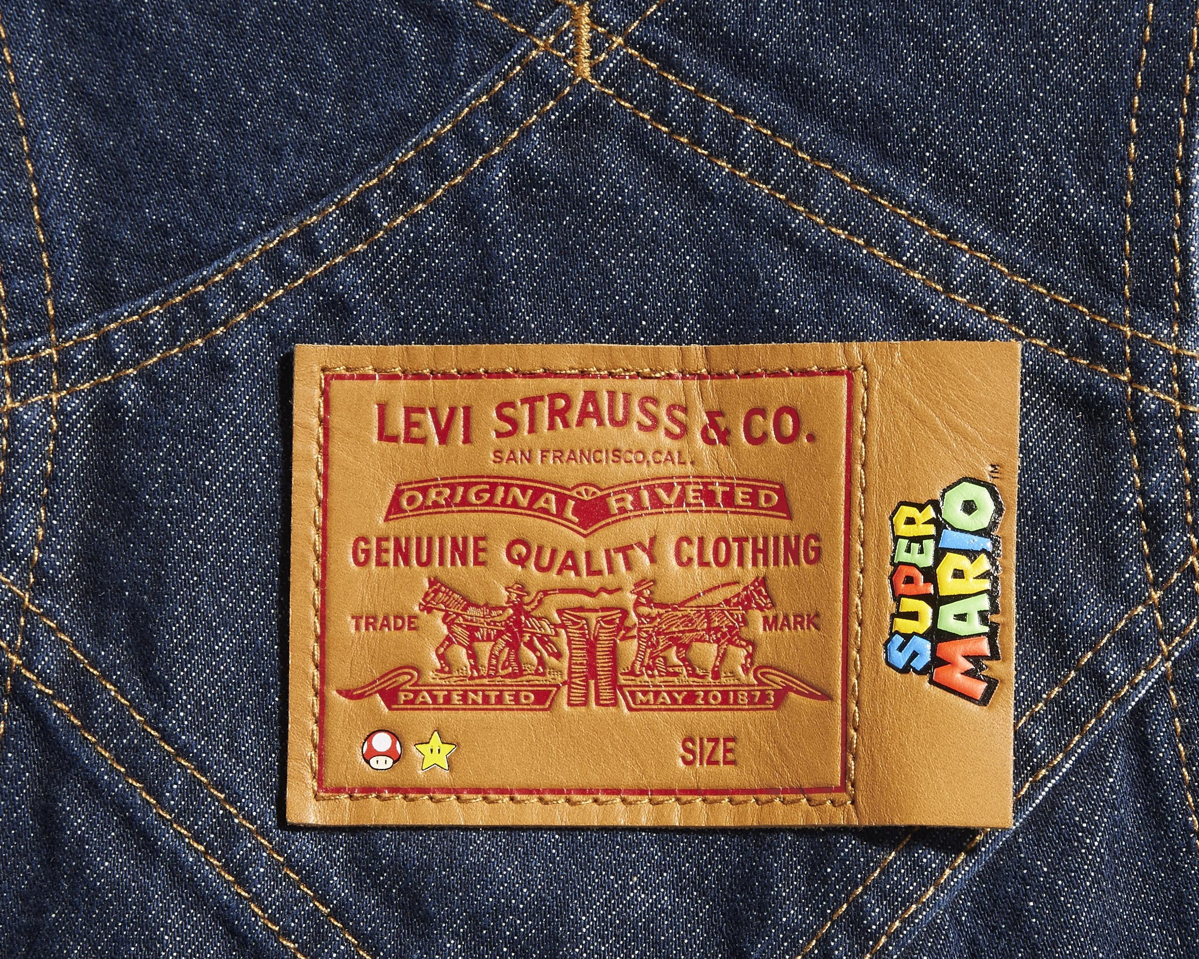 LEVI'S 公布《超級瑪利歐》聯名款系列服飾詳情 四月一日全台開賣 - 巴哈姆特