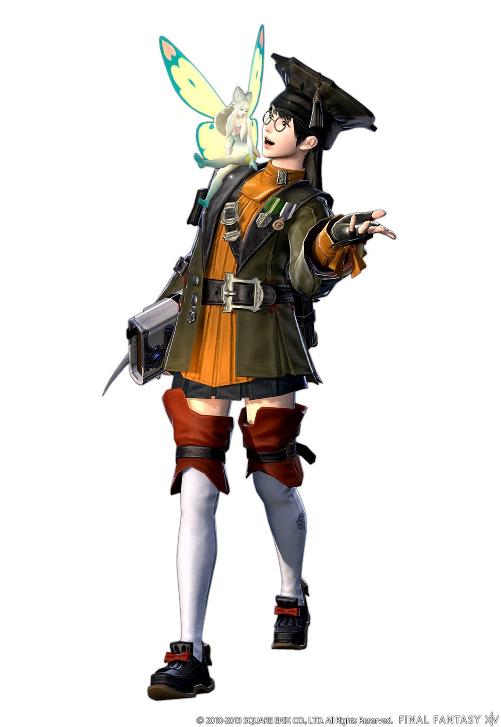 【E3 13】《新生 FFXIV》新職業「學者」是與妖精一起戰鬥的恢復職類型《FINAL FANTASY XIV: DAWNTRAIL》 - 巴哈姆特