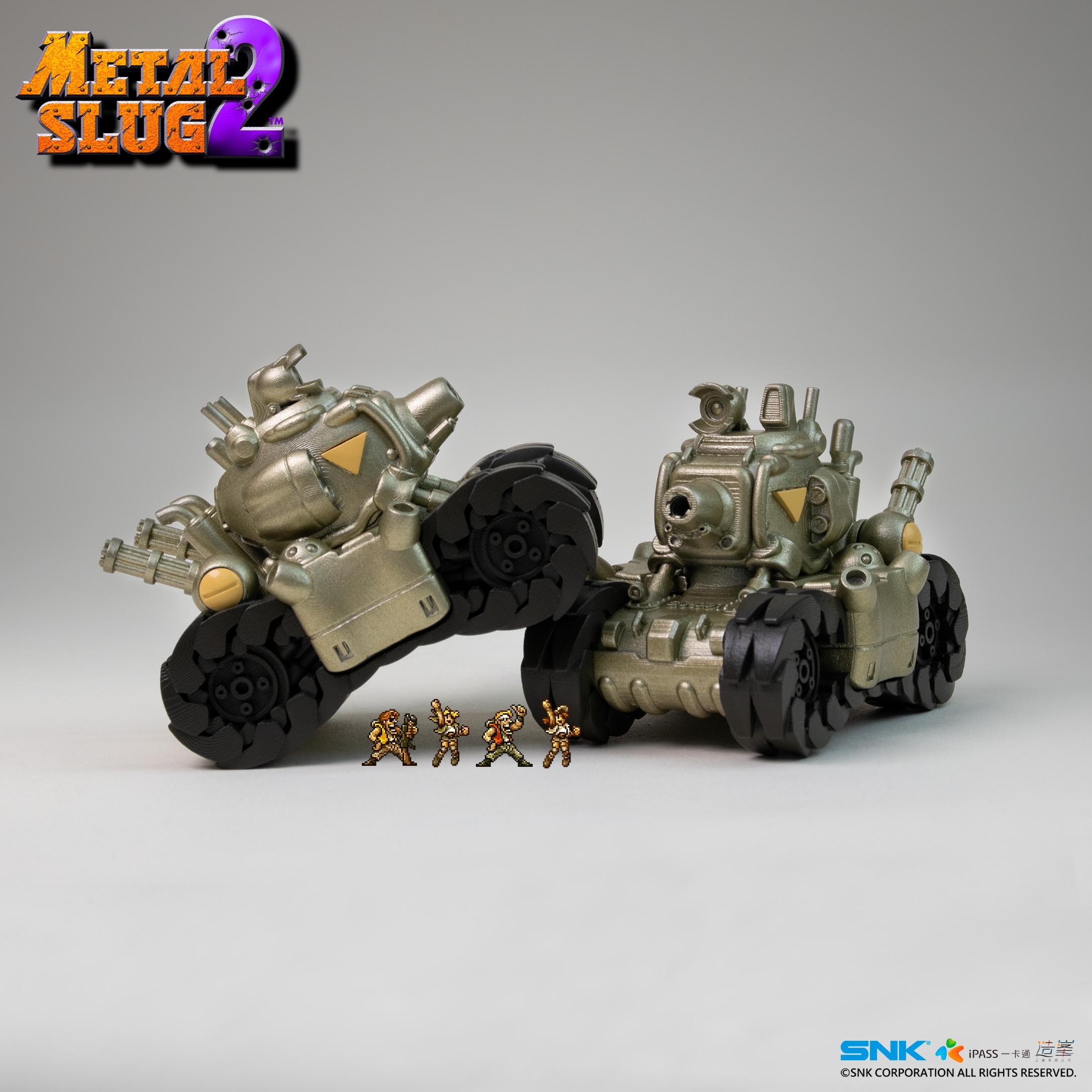 SNK 授權「Metal Slug 2 坦克造型一卡通」開放預購《Metal Slug 2》 - 巴哈姆特