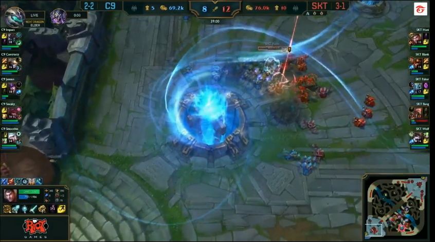 《英雄聯盟》A 組 SKT、C9 晉級八強 LMS 代表隊 AHQ 二勝四敗無緣晉級《League of Legends》 - 巴哈姆特