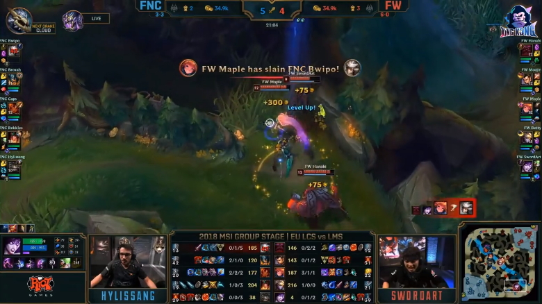 《英雄聯盟》季中小組賽閃電狼不敵 FNC 與 RNG 猛攻 今日吞下二敗《League of Legends》 - 巴哈姆特