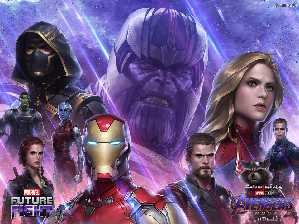 為殞落英雄復仇！《marvel 未來之戰》 推出《復仇者聯盟：終局之戰》重大更新《marvel Future Fight》 巴哈姆特