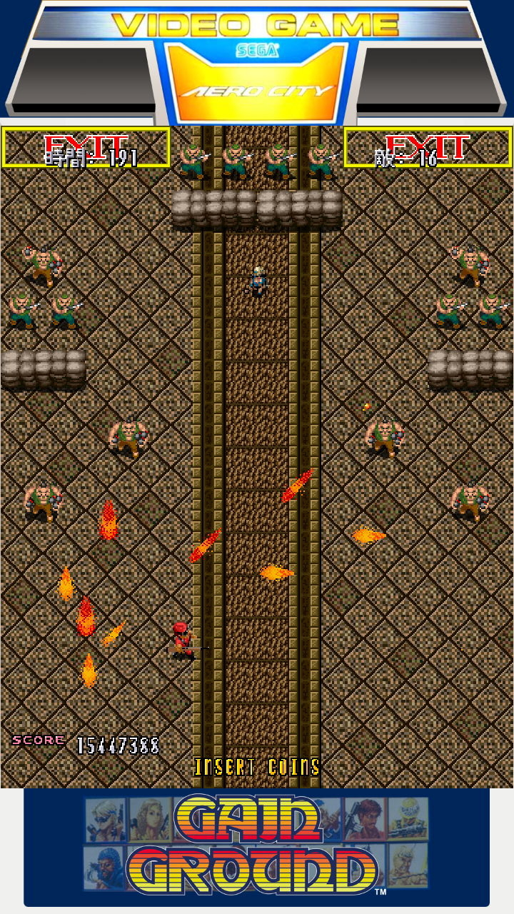 《SEGA AGES Gain Ground》開放下載 運用不同武器的二十位角色展開冒險《Gain Ground》 - 巴哈姆特