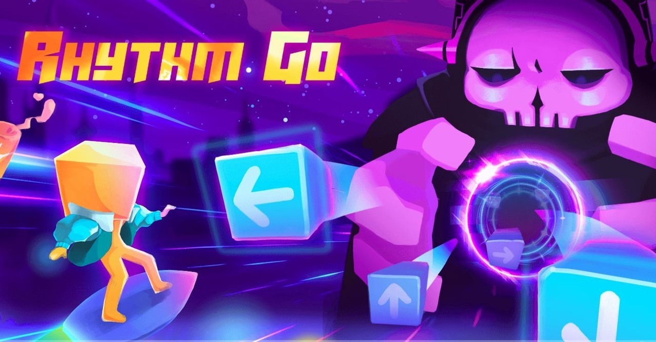 《跳落去》團隊新作《Rhythm Go》開放測試 在音樂、霓虹日暮、懸浮滑板之間考驗反應《Rhythm Go》 - 巴哈姆特