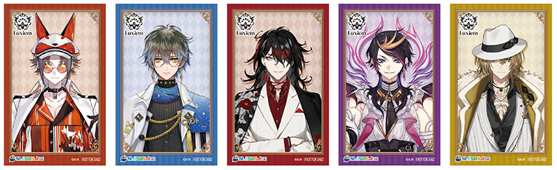 NIJISANJI EN 所屬 VTuber 團體「Luxiem」出道一周年紀念快閃店 24 日起於日本登場 - 巴哈姆特