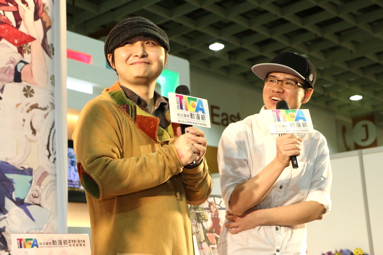 【TiCA16】《時光當鋪》作者千川、繪者 Ooi Choon Liang 簽名會驚喜慶生 - 巴哈姆特