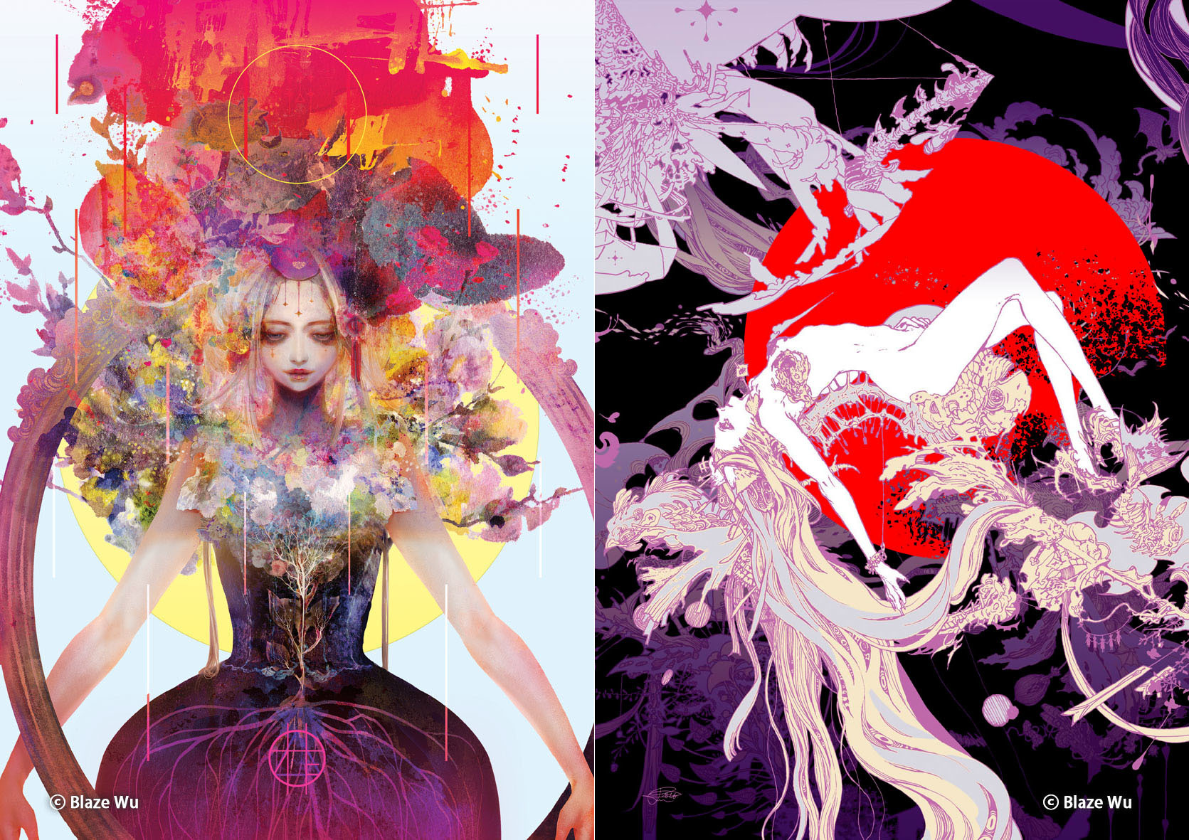 「曙暮罔兩」鈴木康士 x Blaze Wu 雙人展 7 月 13 日將於 d/art 展開 - 巴哈姆特