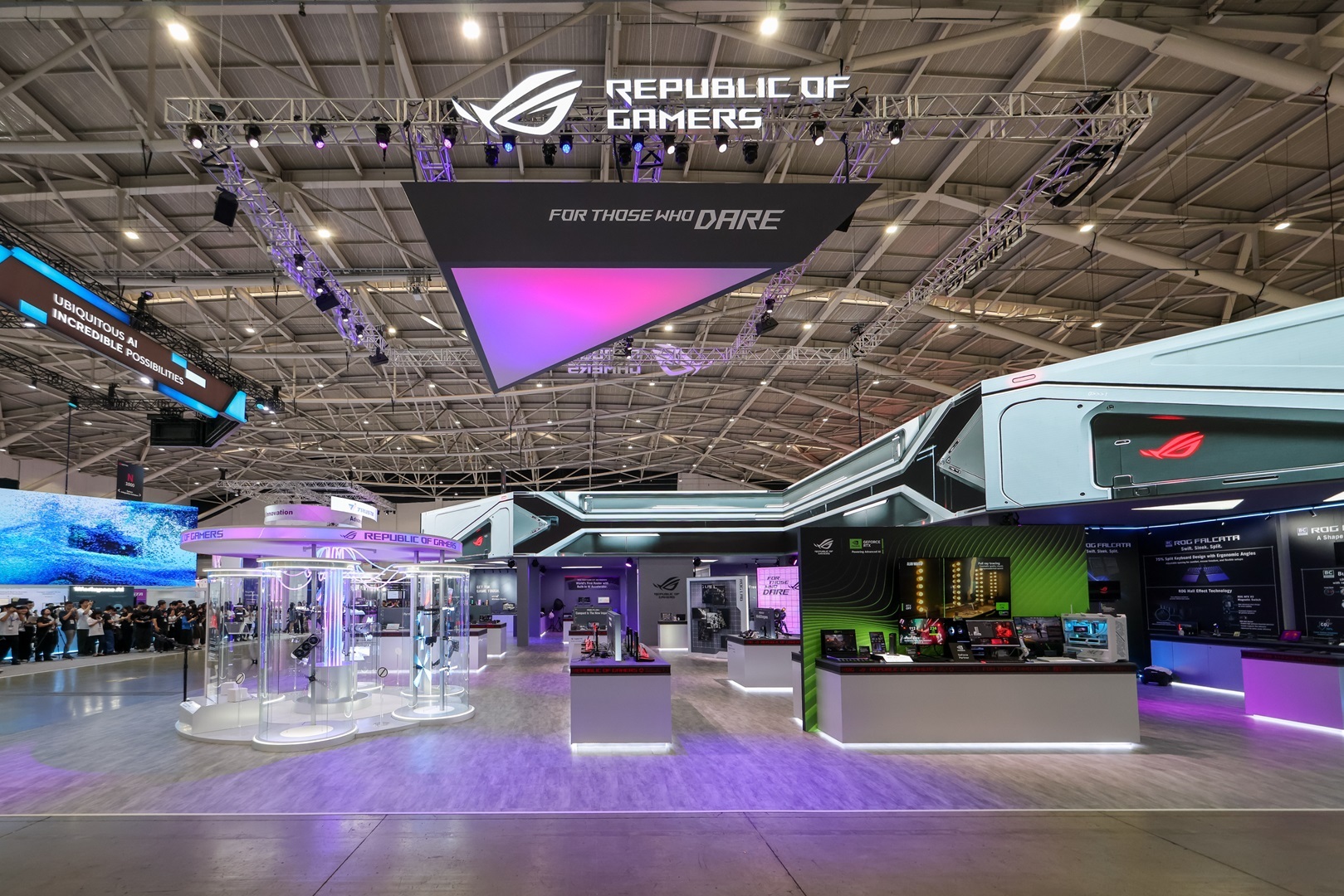 ROG 玩家共和國於 COMPUTEX 2025 登場 現場展出涵蓋電競筆電、主機板、顯示卡、螢幕等 - 巴哈姆特