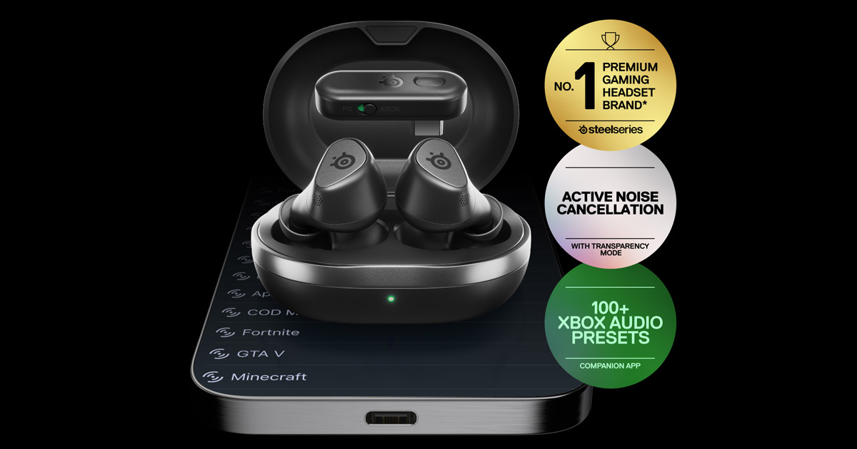 SteelSeries Arctis GameBuds for XBOX 真無線遊戲耳機麥克風（活動特惠） - 巴哈姆特